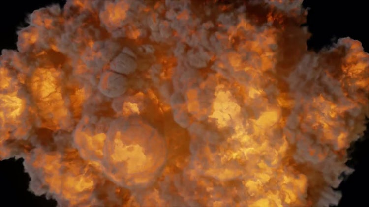Highly Realistic Fire Explosion - Stock Motion Graphics | Motion Array