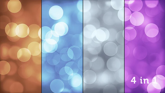 Bokeh Background Animationmix Color Colorful Bokeh Stock Motion