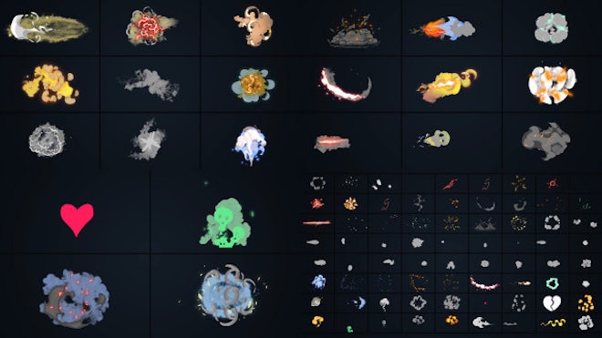 8 Abstract Dancing Light Backgrounds - Graphics | Motion Array