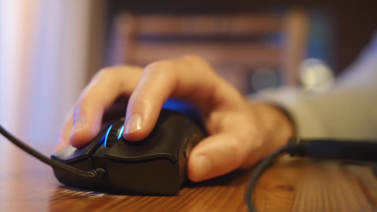 Using Computer Mouse - Stock Video | Motion Array