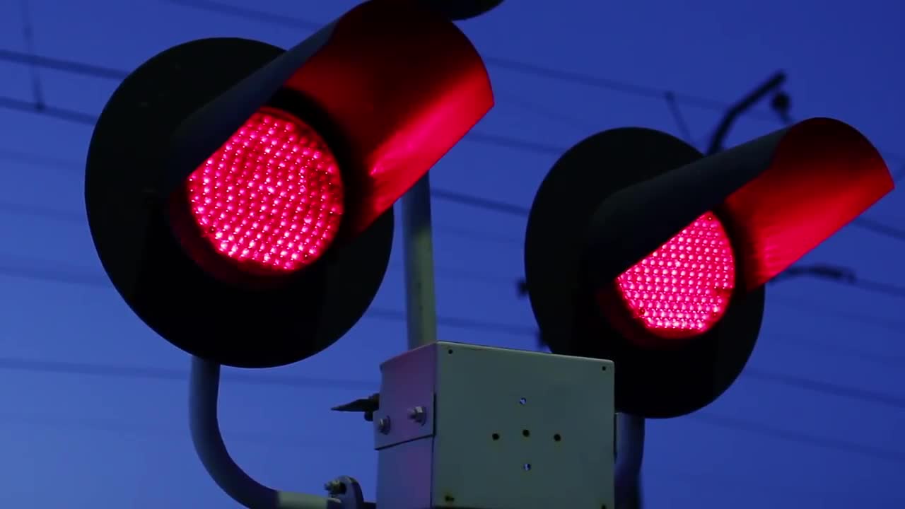 Red Lights Flashing - Stock Video | Motion Array