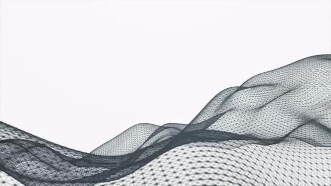 Sheer Mesh Waves - Stock Motion Graphics | Motion Array