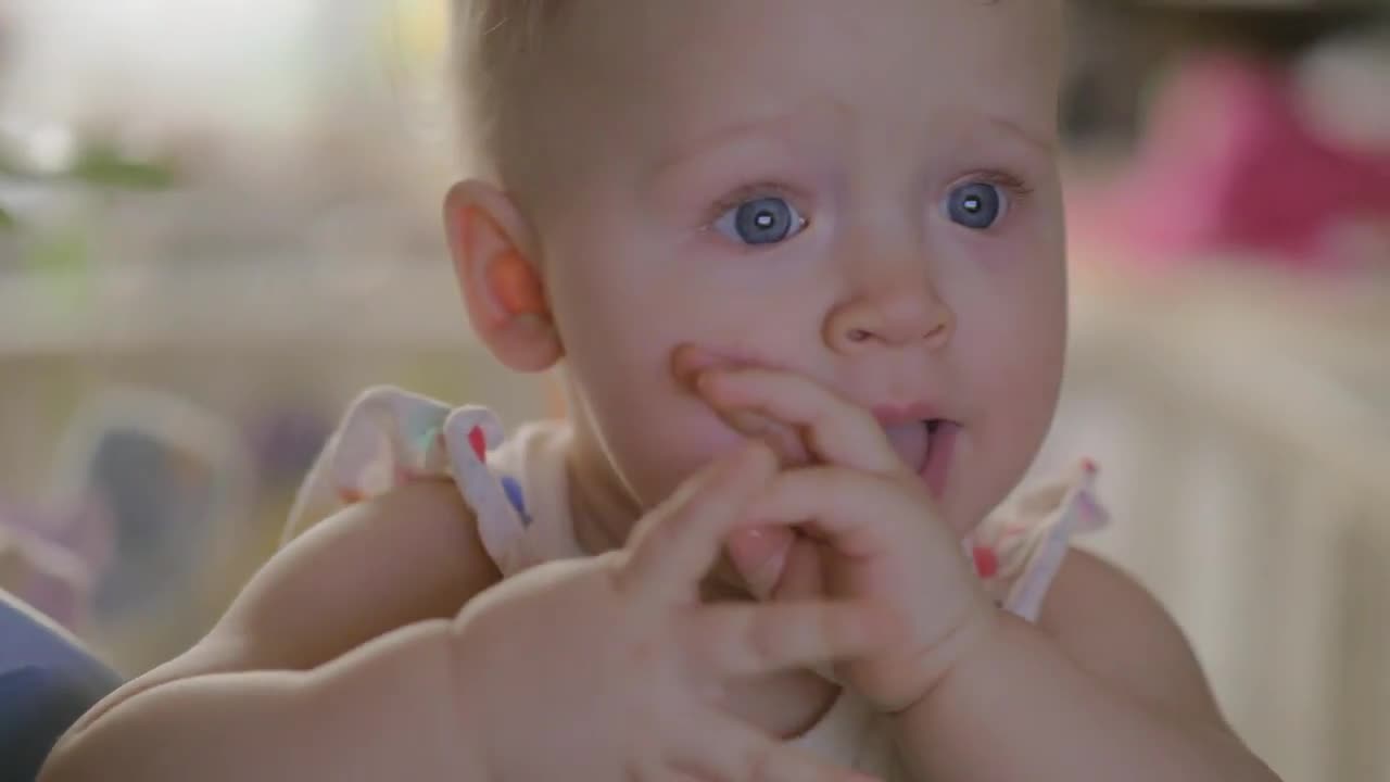 Blue Eyes - Stock Video | Motion Array