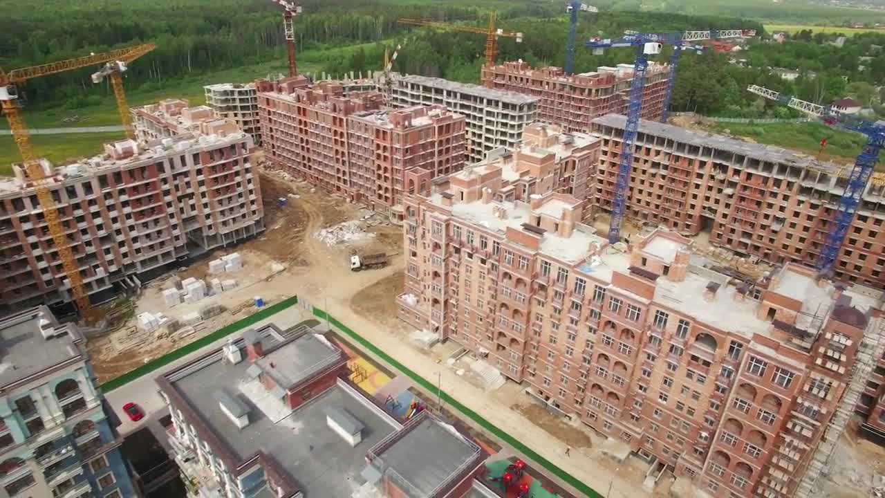 Housing Development - Stock Video | Motion Array