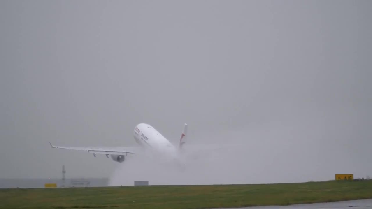 Plane Taking Off - Stock Video | Motion Array