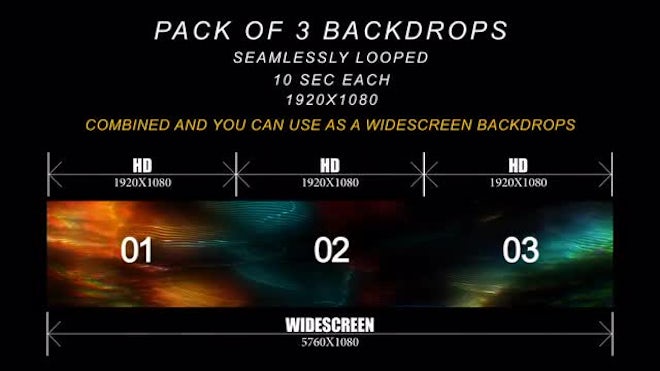 Sonic Wave Widescreen Pack - Stock Motion Graphics | Motion Array