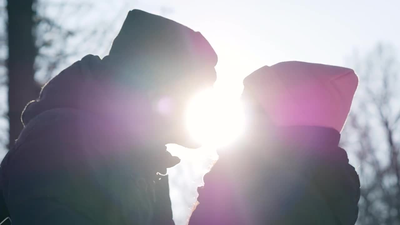 Couple Kissing - Stock Video | Motion Array