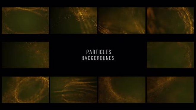 Particles Backgrounds - Version 01 - After Effects Templates | Motion Array