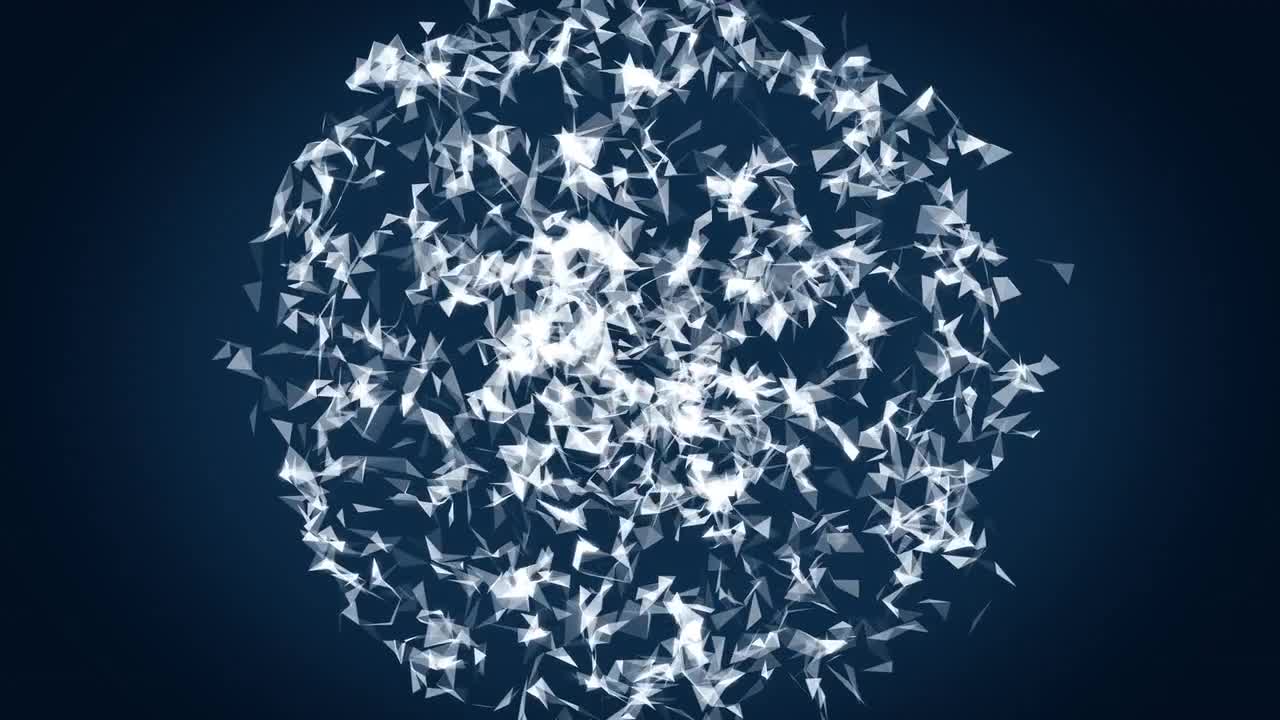 Abstract Crystal Surface Becomes Music - Stock Motion Graphics | Motion ...