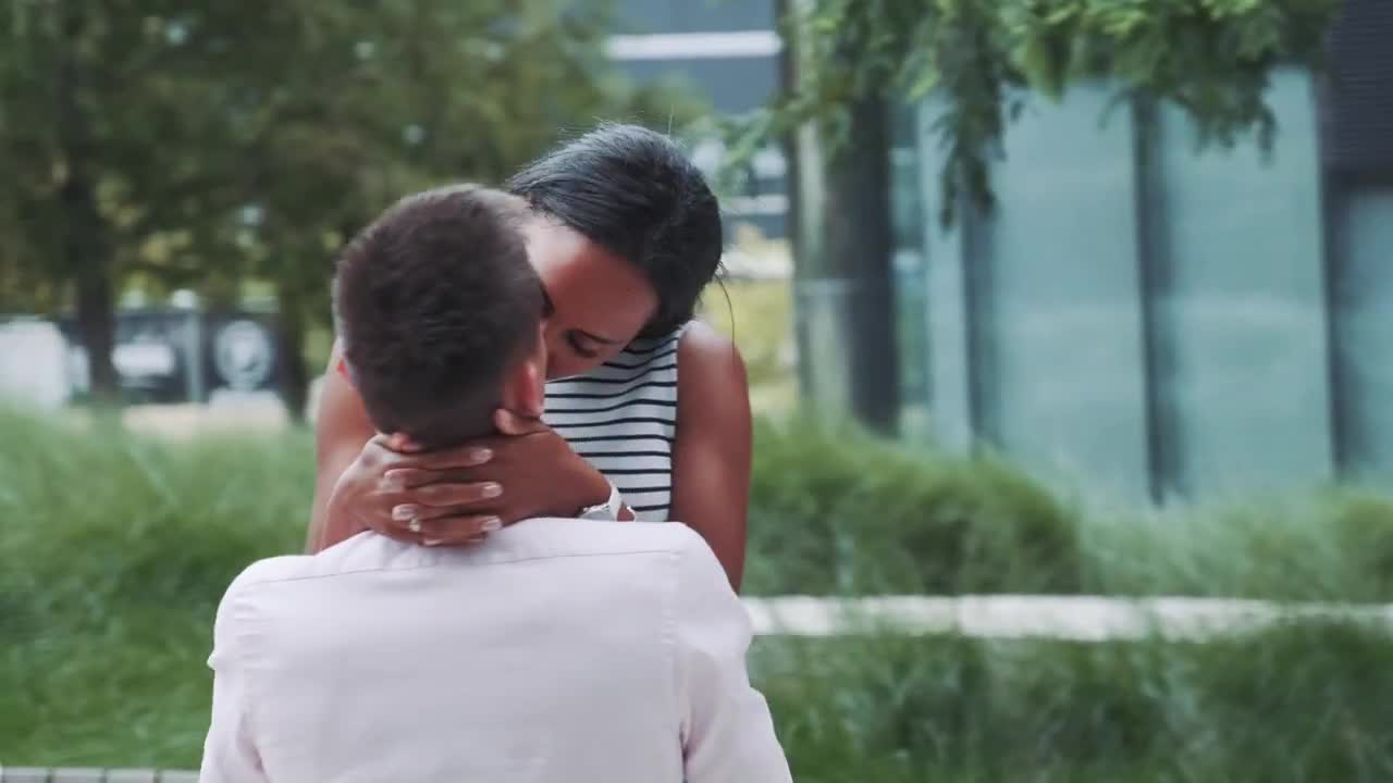 Couple Spinning And Kissing - Stock Video | Motion Array