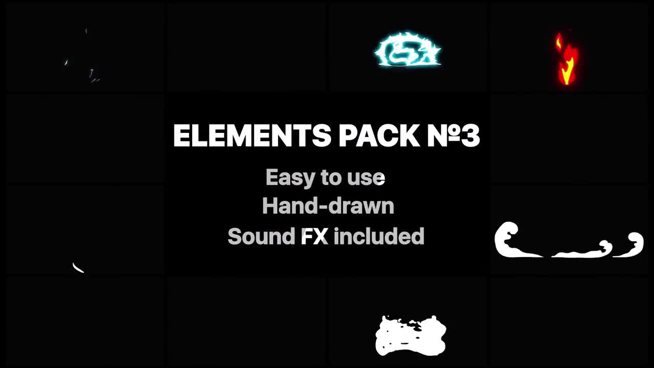 Elements Pack 03 - Stock Motion Graphics | Motion Array