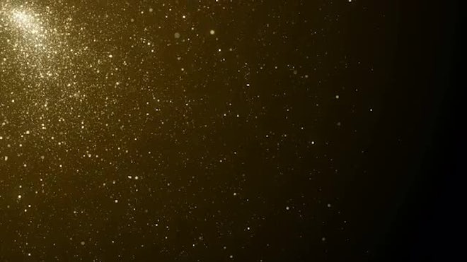 Gold Particles Shower Background Loop - Stock Motion Graphics | Motion Array