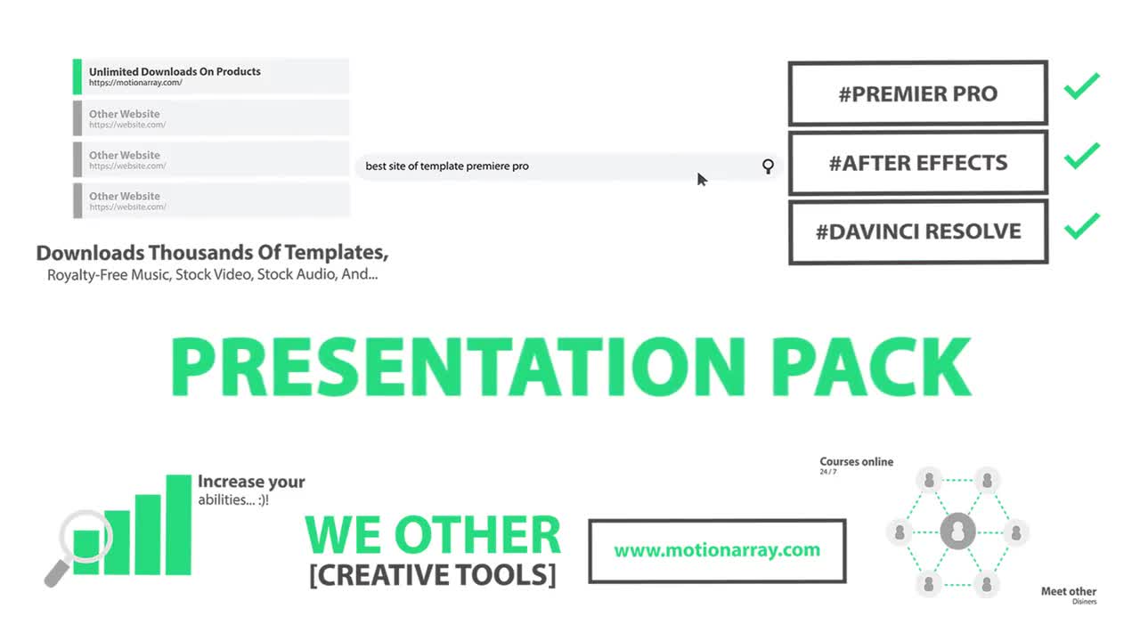 Presentation Pack - Motion Graphics Templates | Motion Array