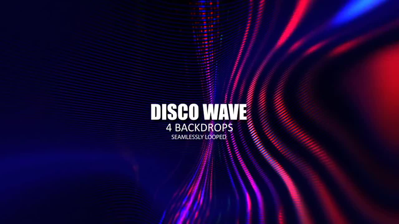 Disco Wave Pack - Stock Motion Graphics | Motion Array
