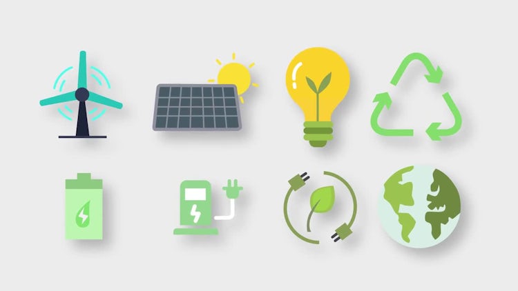 Ecology Icons Pack - Stock Motion Graphics | Motion Array