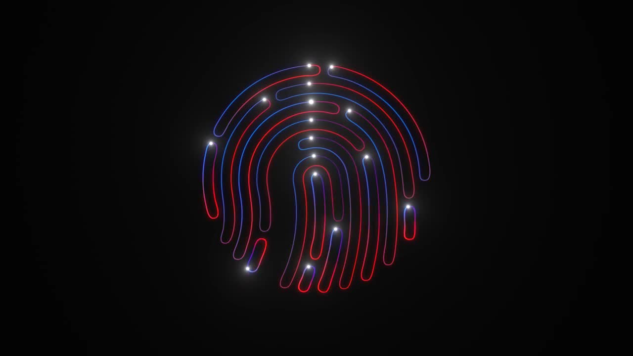 Touch ID Element - Stock Motion Graphics | Motion Array