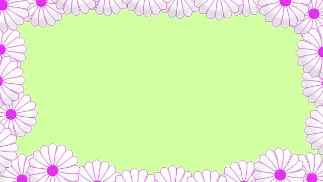 Flower Frame Pack - Stock Motion Graphics | Motion Array