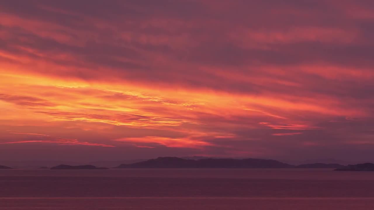 Sunset Sky Time Lapse - Stock Video | Motion Array