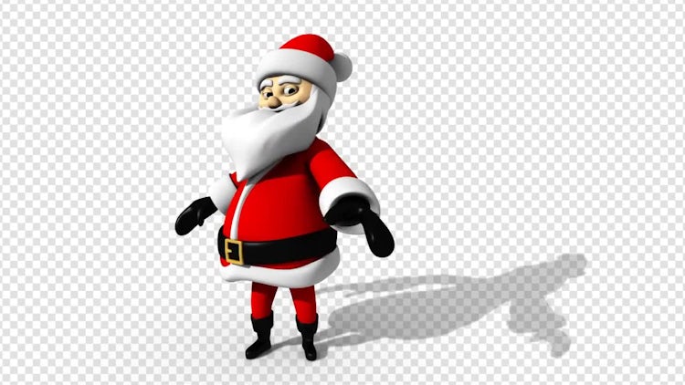 Santa Claus Dancing - Motion Graphics | Motion Array