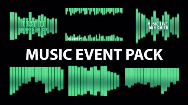 Music Event Pack - Motion Graphics Templates | Motion Array