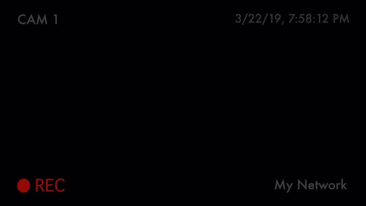 Security Camera HUD Overlay - Stock Motion Graphics | Motion Array