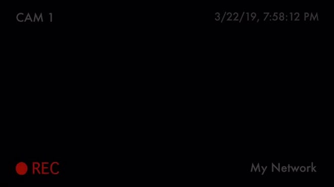 Security Camera HUD Overlay - Stock Motion Graphics | Motion Array