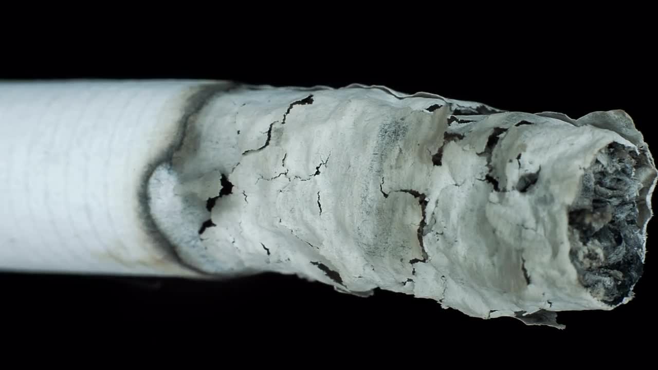 Cigarette Burning - Stock Video | Motion Array