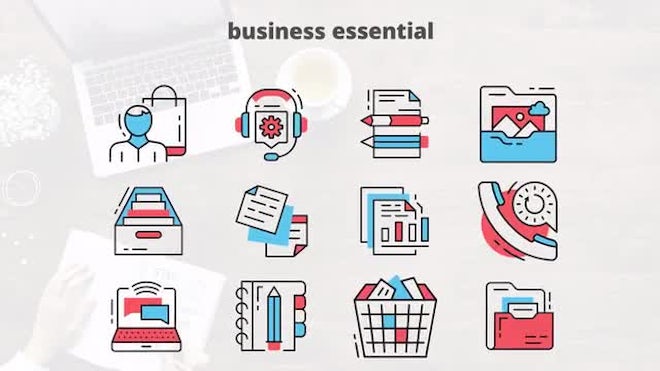 Business Essential - Flat Animation Icons - After Effects Templates ...