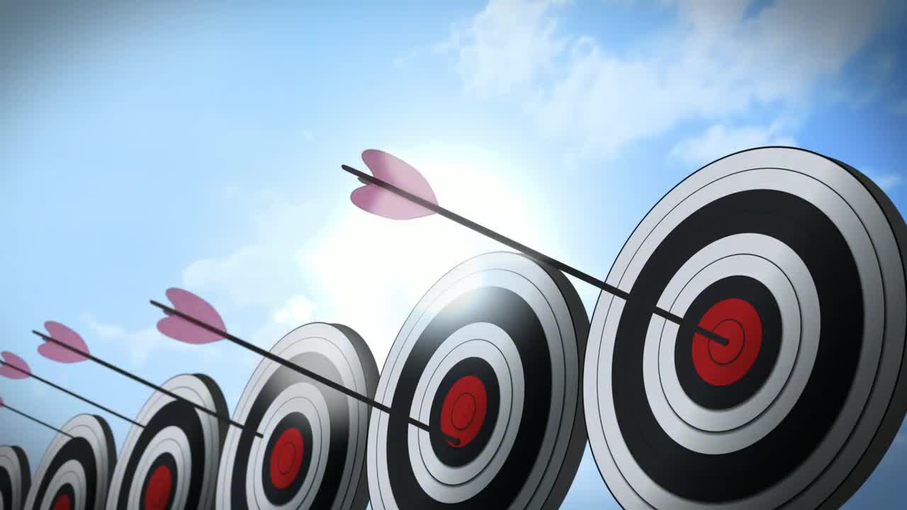 Hitting The Target - Stock Motion Graphics | Motion Array