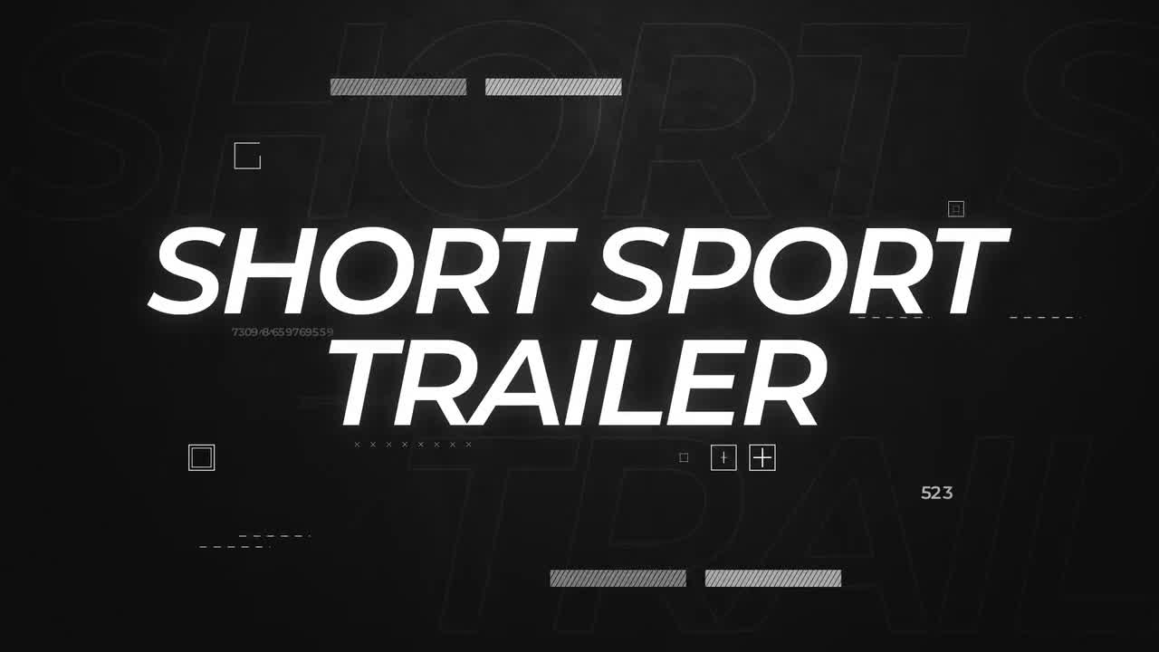 Short Sport Trailer - After Effects Templates | Motion Array