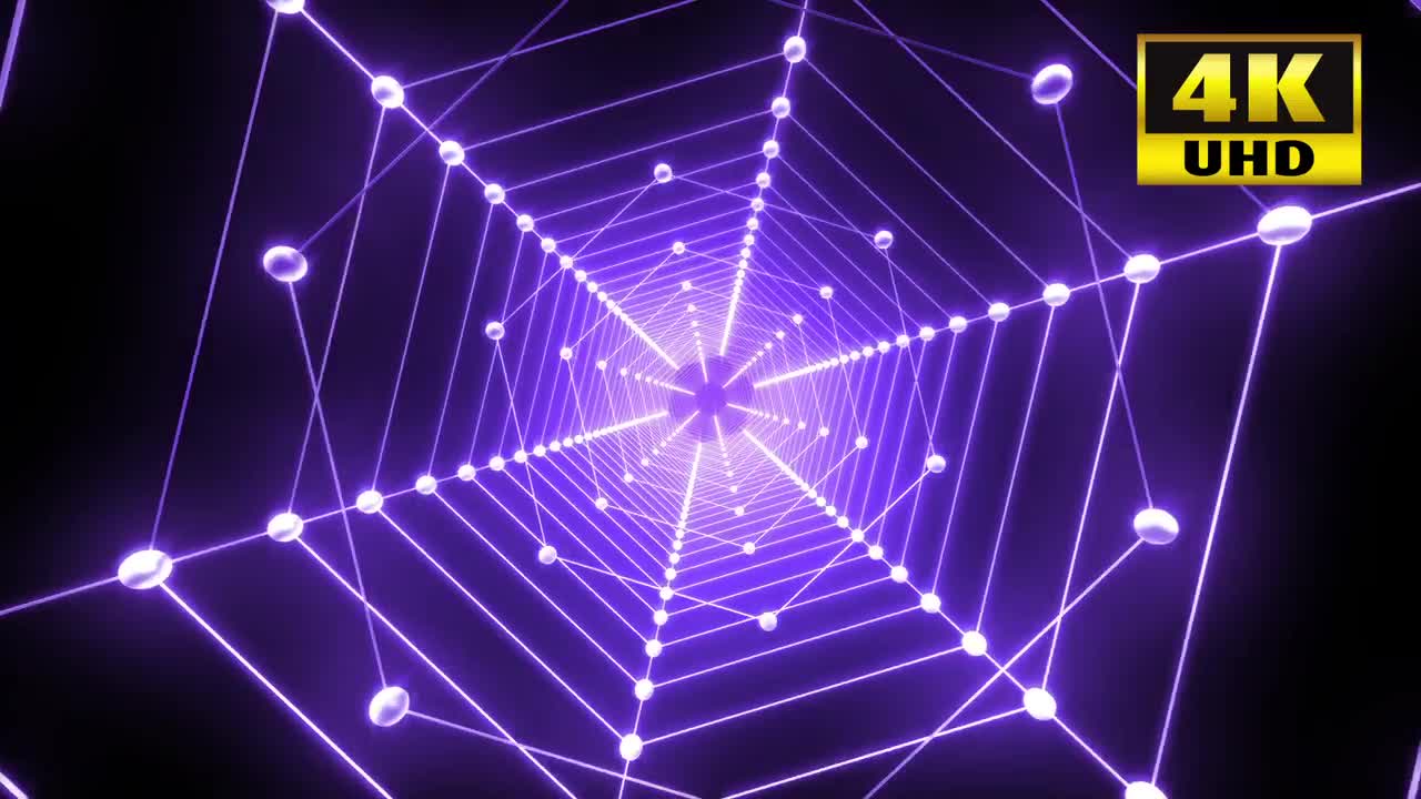 Hexagon Web VJ Loop Pack - Stock Motion Graphics | Motion Array