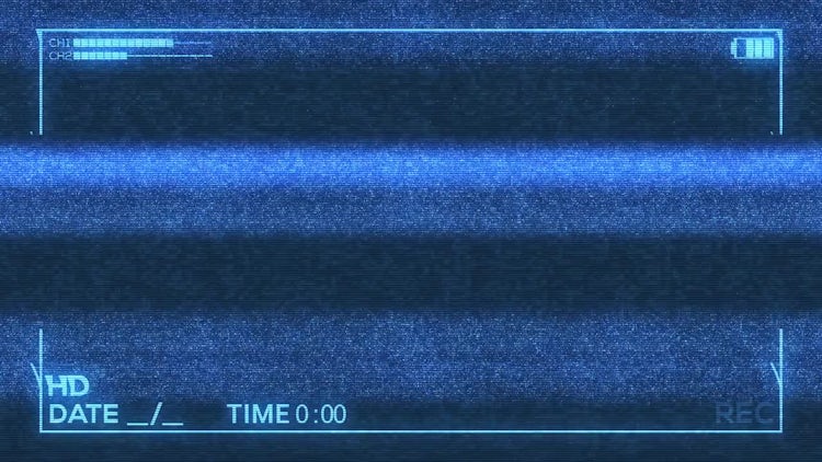 Distorted Camera Screen - Stock Motion Graphics | Motion Array