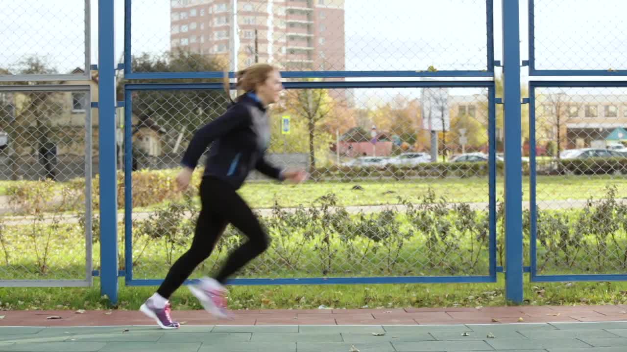 Shuttle Run Workout - Stock Video | Motion Array