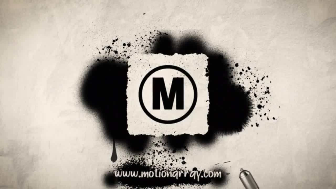Spray Vintage Horror Logo - After Effects Templates | Motion Array