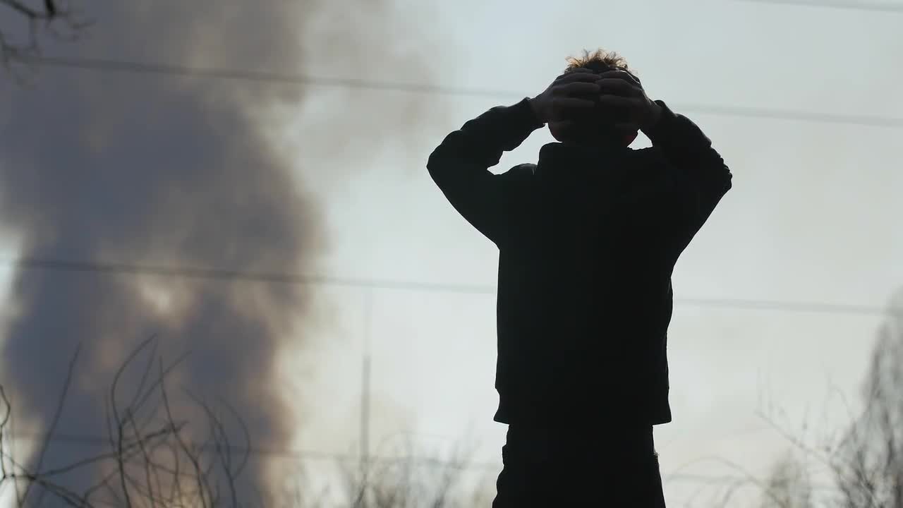 A Shocked Man - Stock Video | Motion Array