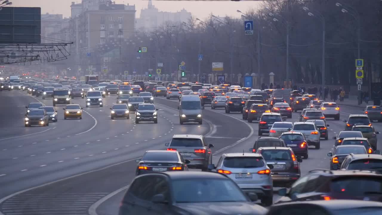 Heavy Traffic - Stock Video | Motion Array