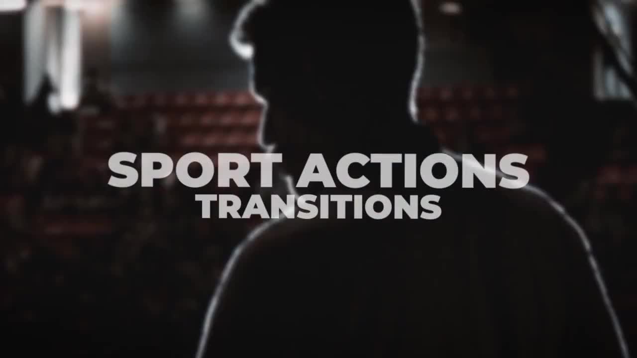 Sport Actions Transitions - After Effects Presets | Motion Array