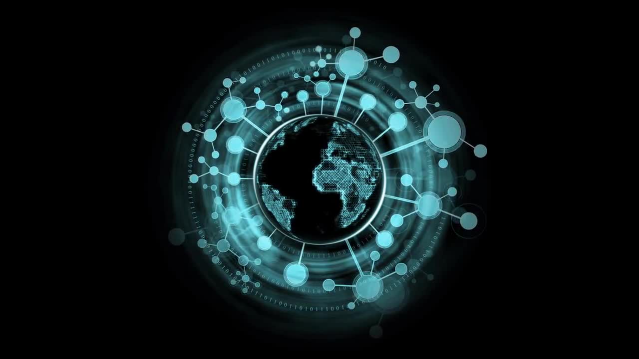 High Tech Earth - Stock Motion Graphics | Motion Array