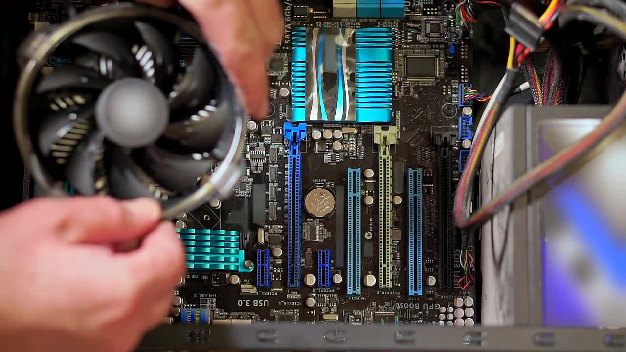 CPU Fan - Stock Video | Motion Array