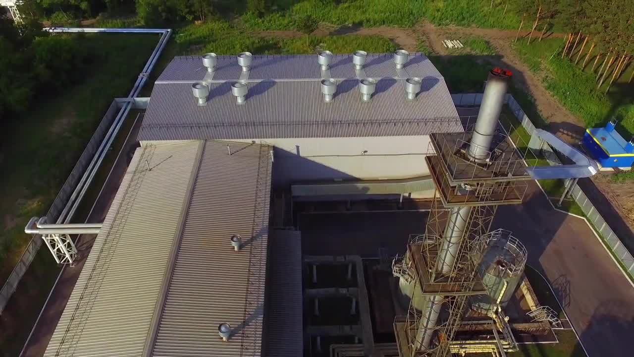 Gas Heating Station - Stock Video | Motion Array