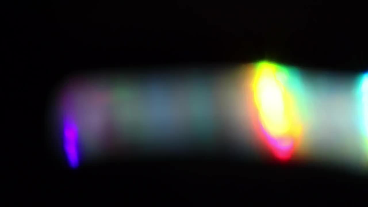 Colorful Lens Flare - Stock Video | Motion Array
