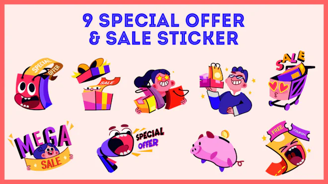 Stock Motion Graphics Characters Motion Array