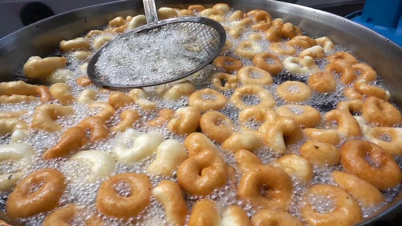 Turkish Donuts Lokma - Stock Video | Motion Array