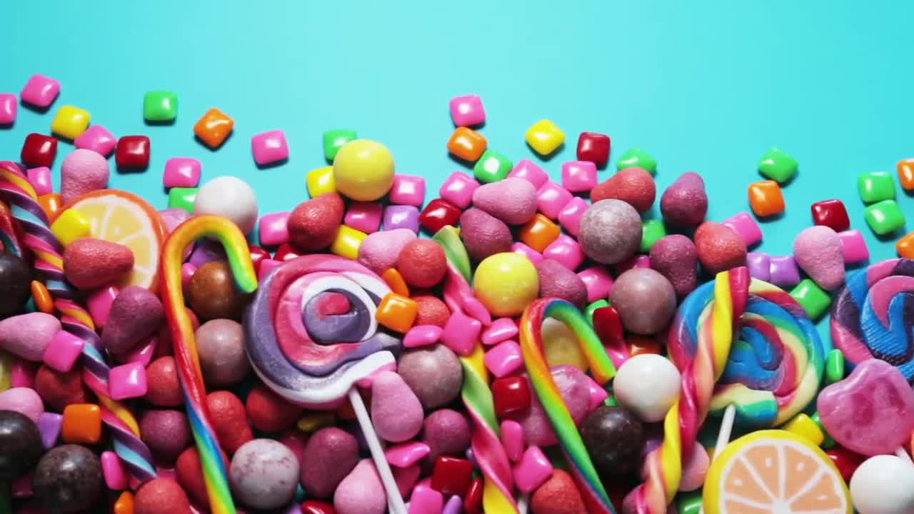 Variety Of Sweets - Stock Video | Motion Array