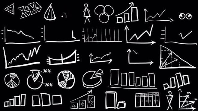 Chalkboard Graphs Pack - Stock Motion Graphics | Motion Array