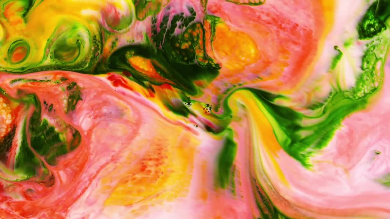 Pink Paint - Stock Video | Motion Array