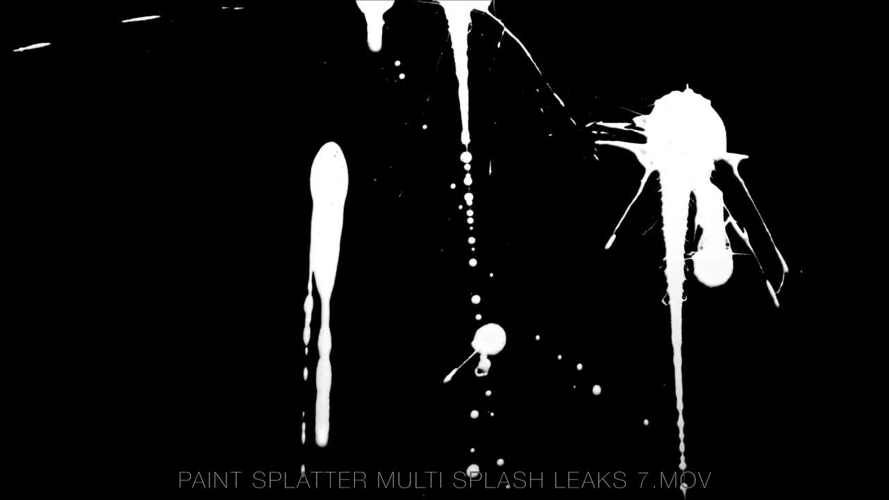Paint Splatter Pack - Stock Motion Graphics | Motion Array