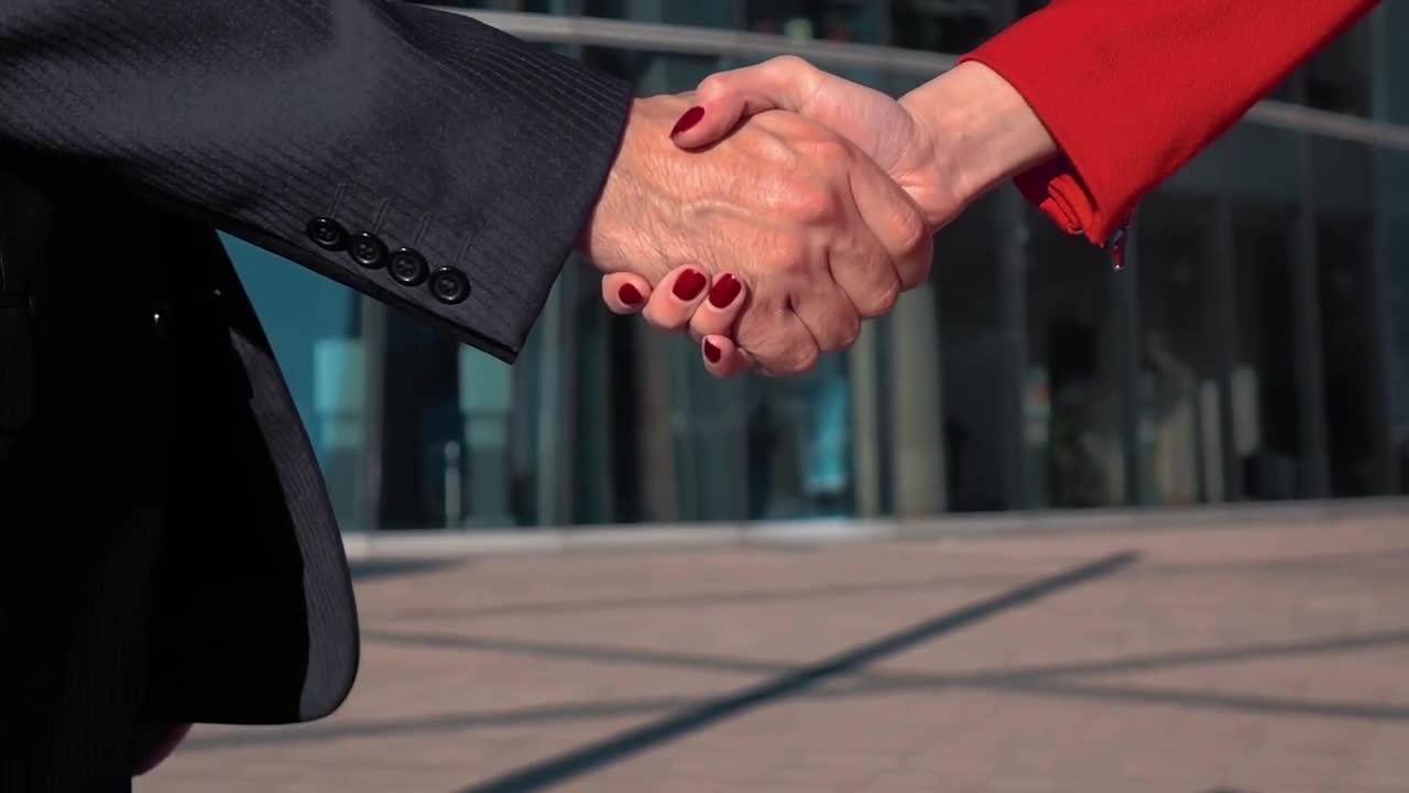 Handshake - Stock Video | Motion Array