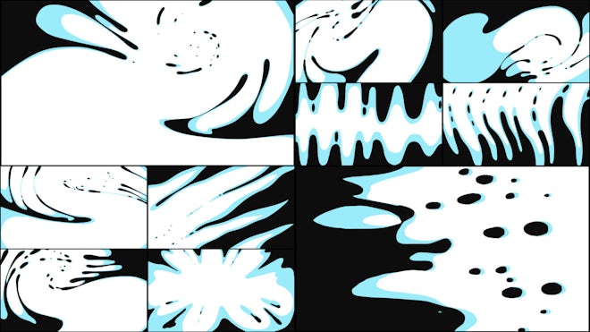 Pack Of Liquid Transitions - Stock Motion Graphics | Motion Array