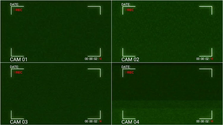 Security Cam Overlay Filters Pack - Stock Motion Graphics | Motion Array